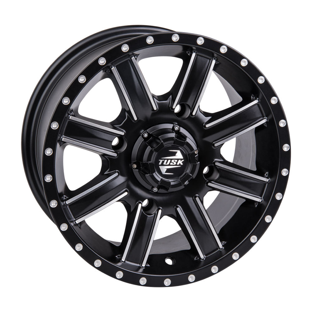 Tusk Cascade UTV Wheels (Milled/Black) – Dirti Motorsports