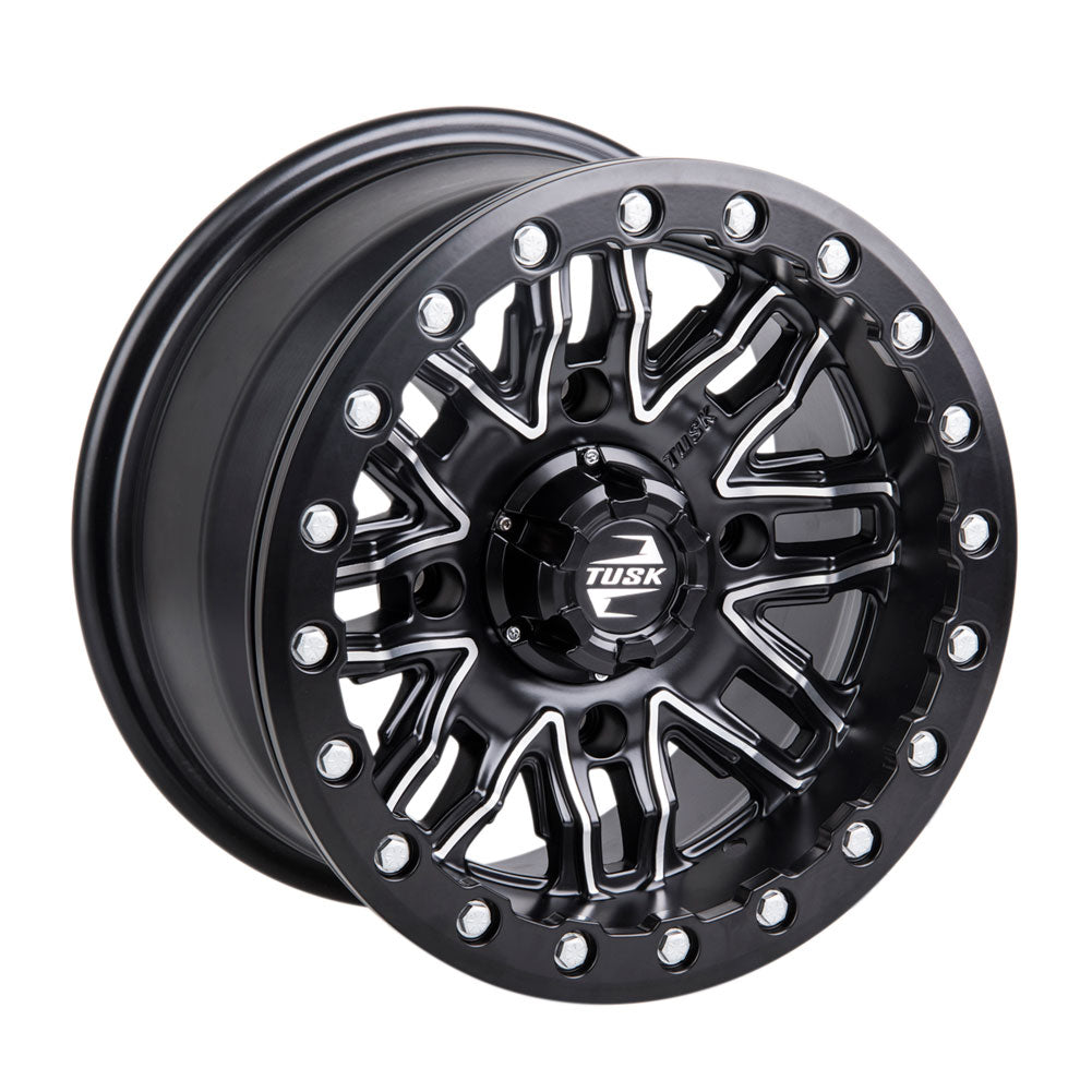 Tusk Nebo UTV Beadlock Wheels (Machined/Black) – Dirti Motorsports