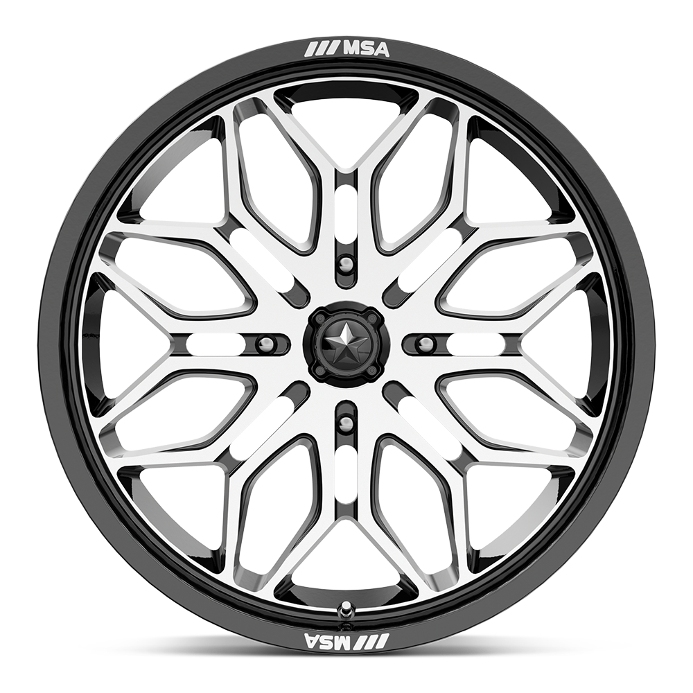 MSA M47 SNIPER GLOSS BLACK AND MACHINED – Dirti Motorsports
